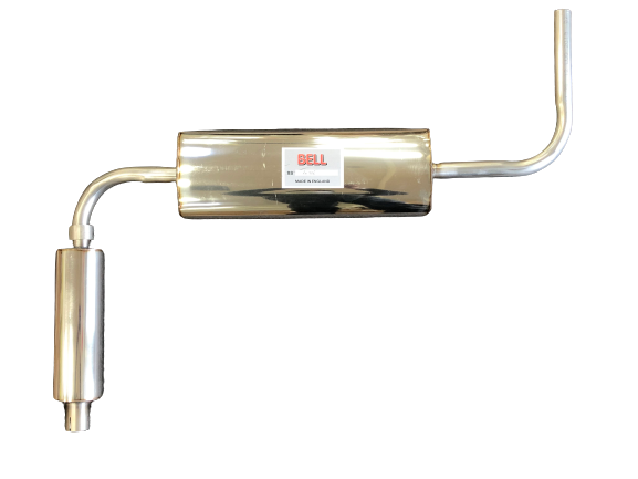 midget-AN336 British exhaust BELL Twin muffler 1970-1979 – Peninsula ...